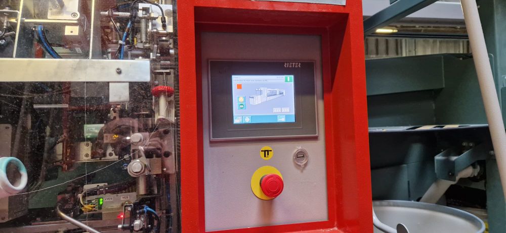 2 Rieter J20 air jet spinning machines