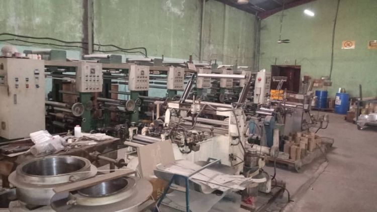 6 colours rotogravure printing