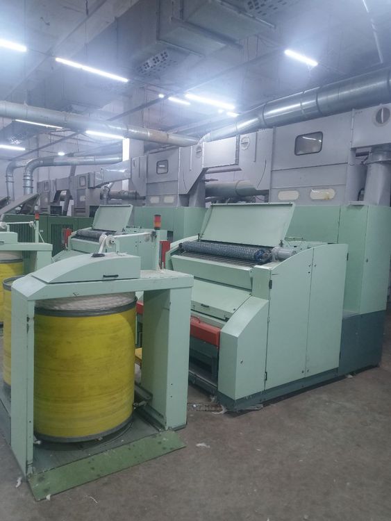 6 Rieter C60 Carding Machines
