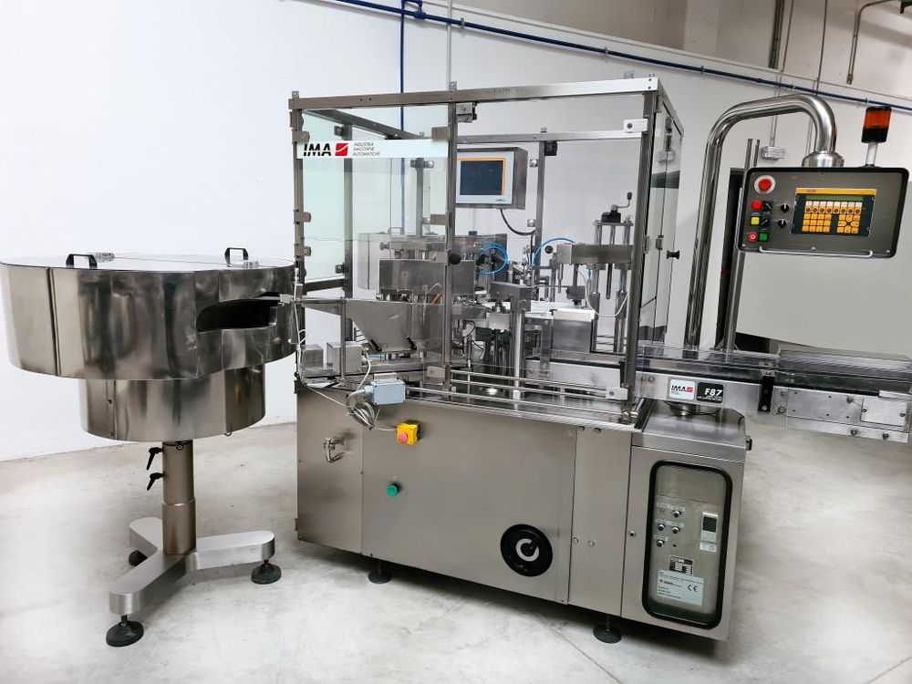 Farmomac, Ima F87, FILLING AND CAPPING MACHINE