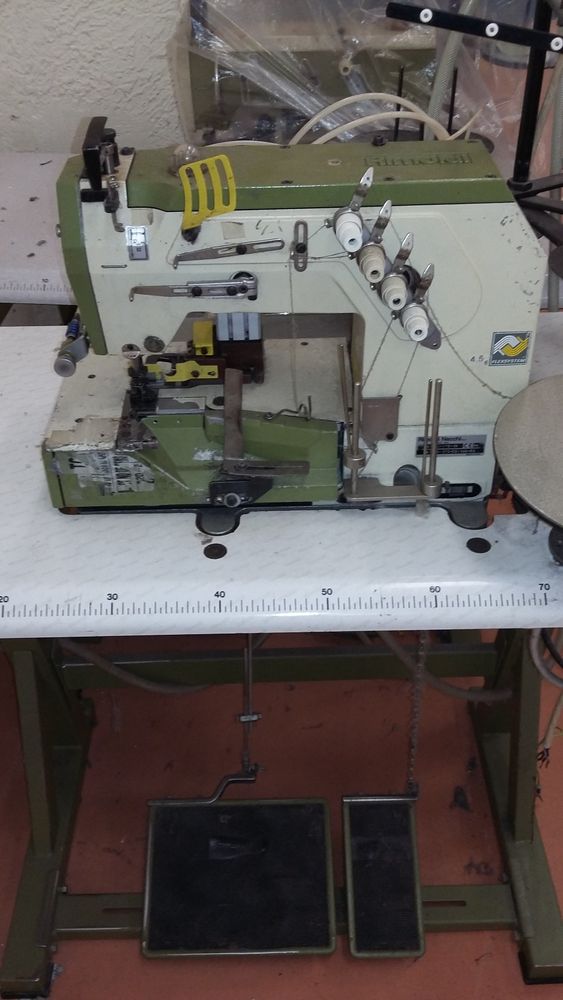 6 Mauser, Rimoldi, Union Various Sewing machines