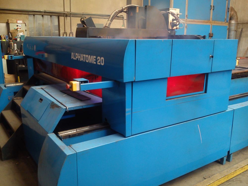 SAF Alphatome 20, Cutting machine