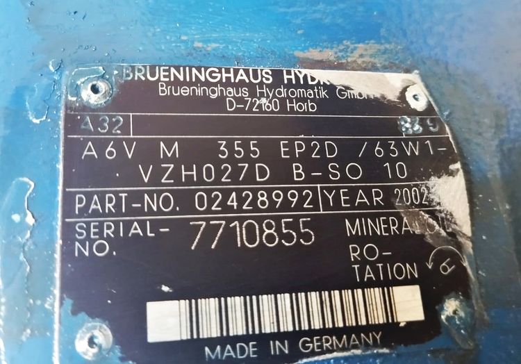 15 Other, Rexroth Brueninghaus BRUENINGHAUS HYDROMATIK A6VM 355 EP2D