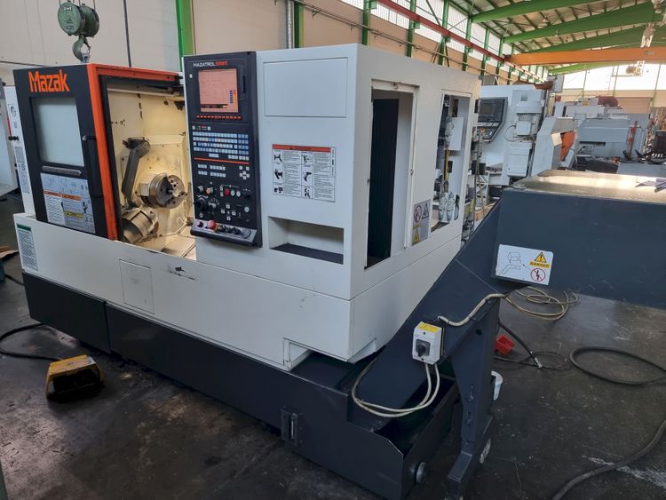 Mazak Mazatrol Smart cnc control 4500 rpm Quick Turn Smart 200M 3 Axis