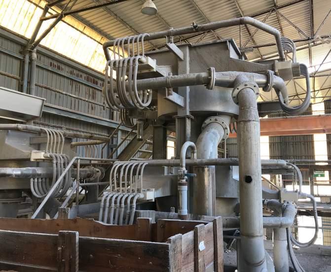 3 Escher Wiss deinking cells S/S Mdl CF2B , Flow 7.000 l/min