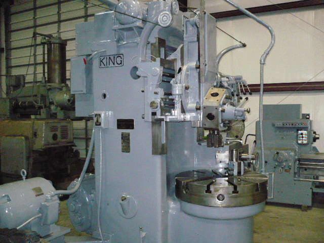King 360021-4 Vertical Turret Lathe