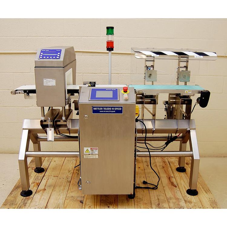 Mettler Toledo WXC-CC Checkweigher & Metal Detector Combo