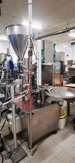 Hamba 2400, Cup filling machine for plastic cups