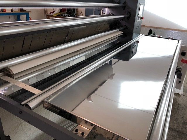 Pleating Machine for Crystal pleats