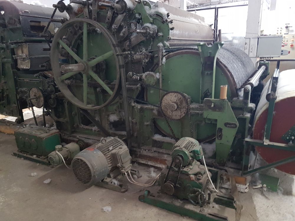 Mak 1800 MM CARDING Single Doffer