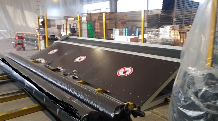 Matthys roll packaging line