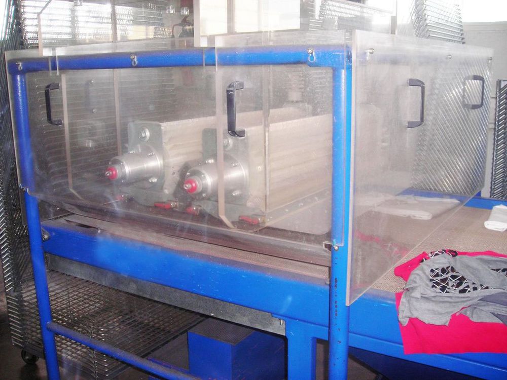 Maag Auto continuous textile Flocking Unit