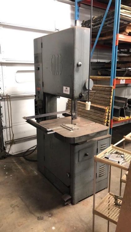 Grob NS24 Band Saw Semi Automatic
