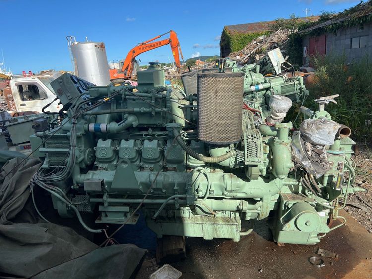 2 MTU 12V183 TE92 Marine Engines