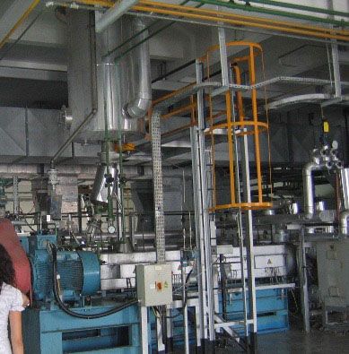 Barmag POY MICROFILAMENT EXTRUSION SPINNING LINE