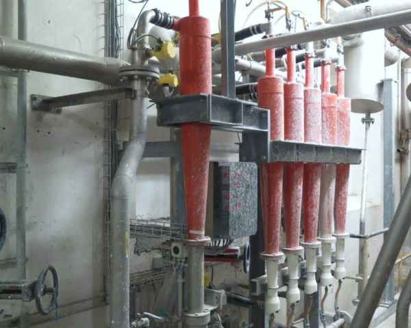Voith approx 1,5% - 3000 l/ mn type KS160/6E cleanerplant