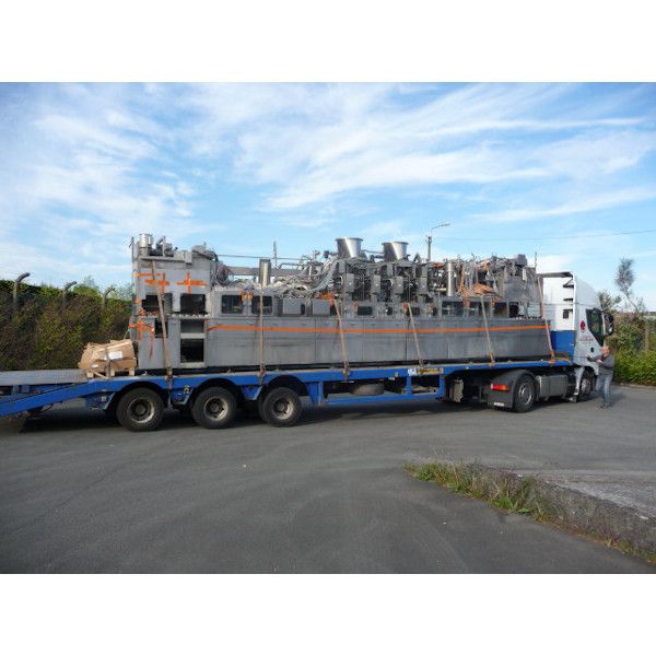 Ampack Ammann FA 8/2 milk bottling line