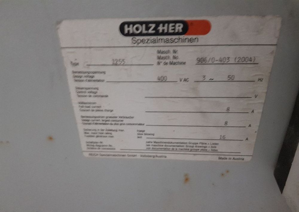 Holzher Panel Saw
