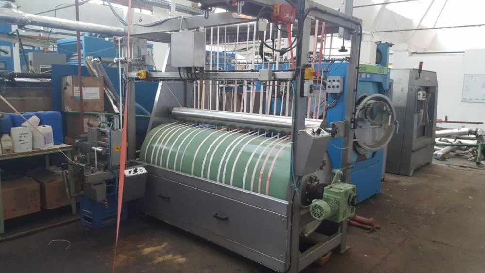 Jakob muller MFR 1C SE/DE, continuous dyeing and finishing line for ...