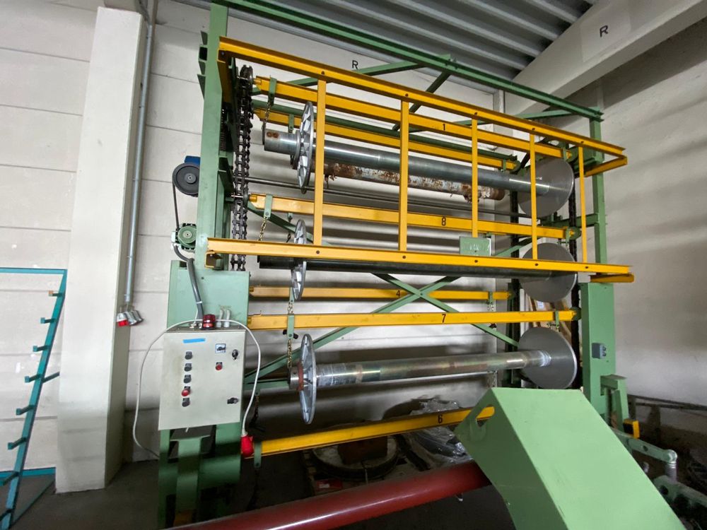 Paternoster Beam storage, Warp beam transport