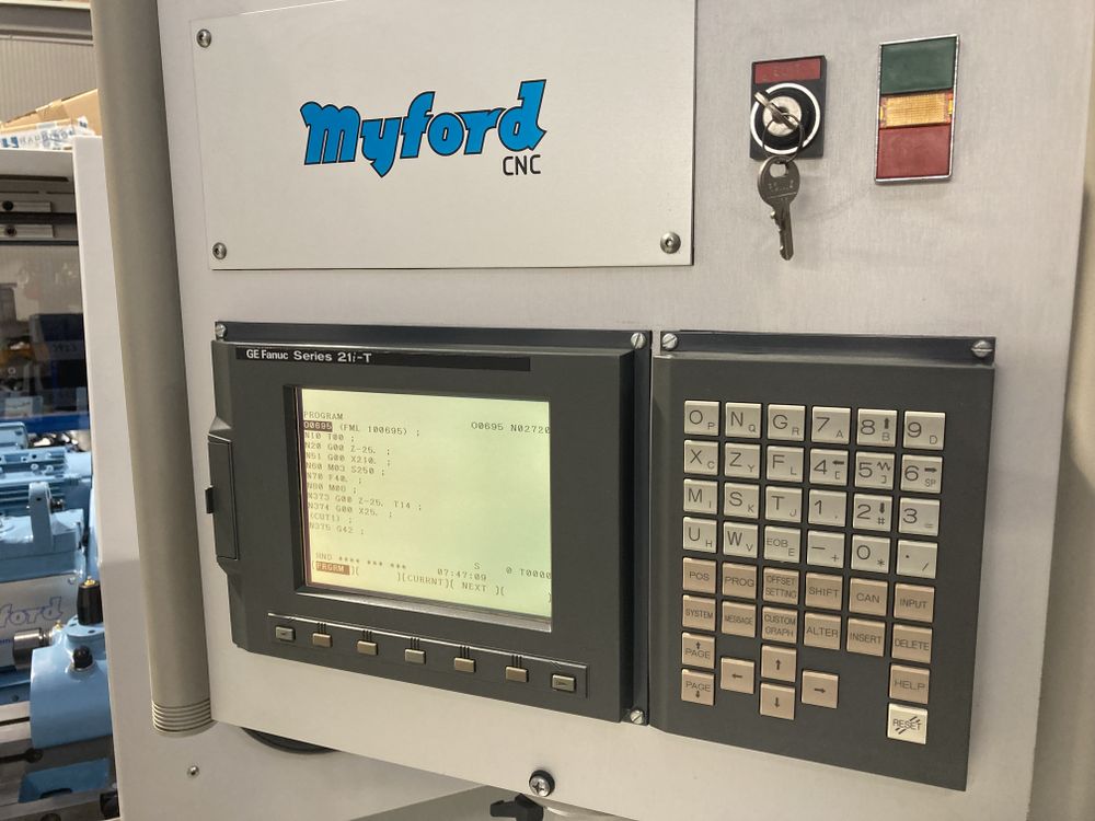Myford MG12-CNC Cylindrical Grinder