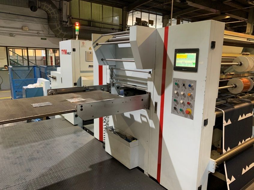 GUANGYA TYM1400JT – Automatic web-fed hot foil stamping machine (New ...