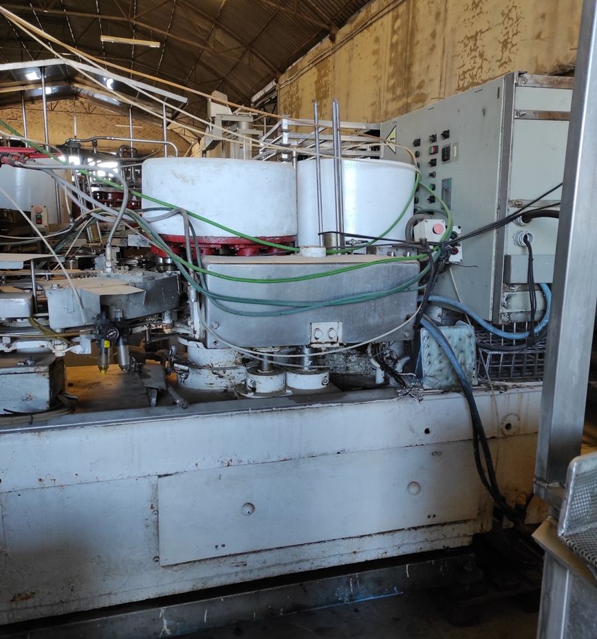 Somme Fortuna-363 AUTOMATIC CAN SEAMER WITH 6 HEADS, CLINCHER AND 18 ...