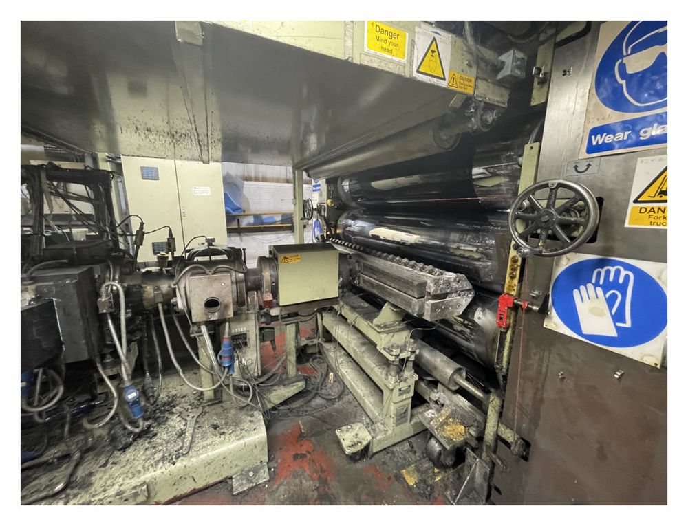 Welex 3 Roll Polishing Stack
