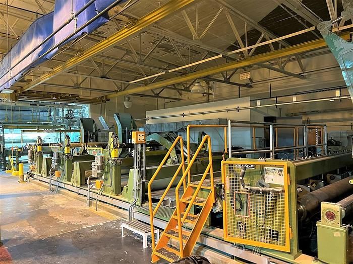 3 Toschi 132" Tosotec Belt Driven Unwind Stands