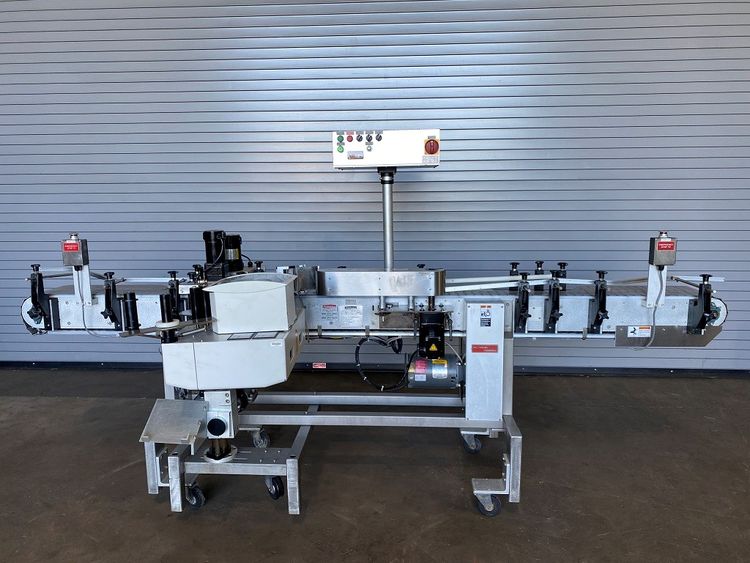 Accraply 35W, INLINE PRINT AND APPLY WRAP AROUND BOTTLE LABELER