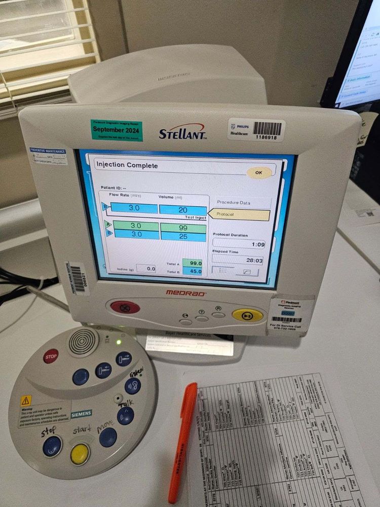 4 Medrad Stellant D CT Injectors