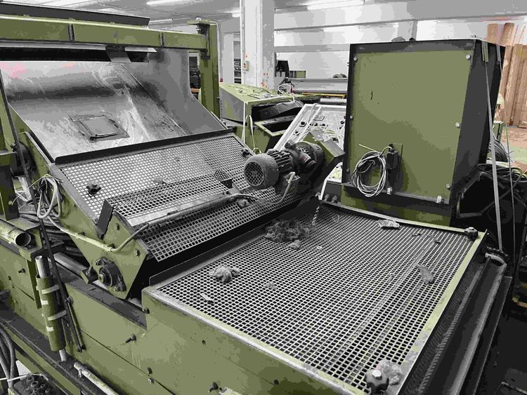 Autefa triple drum tearing machine