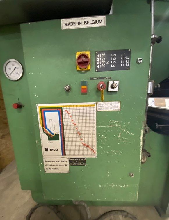 Haco press brake 110t