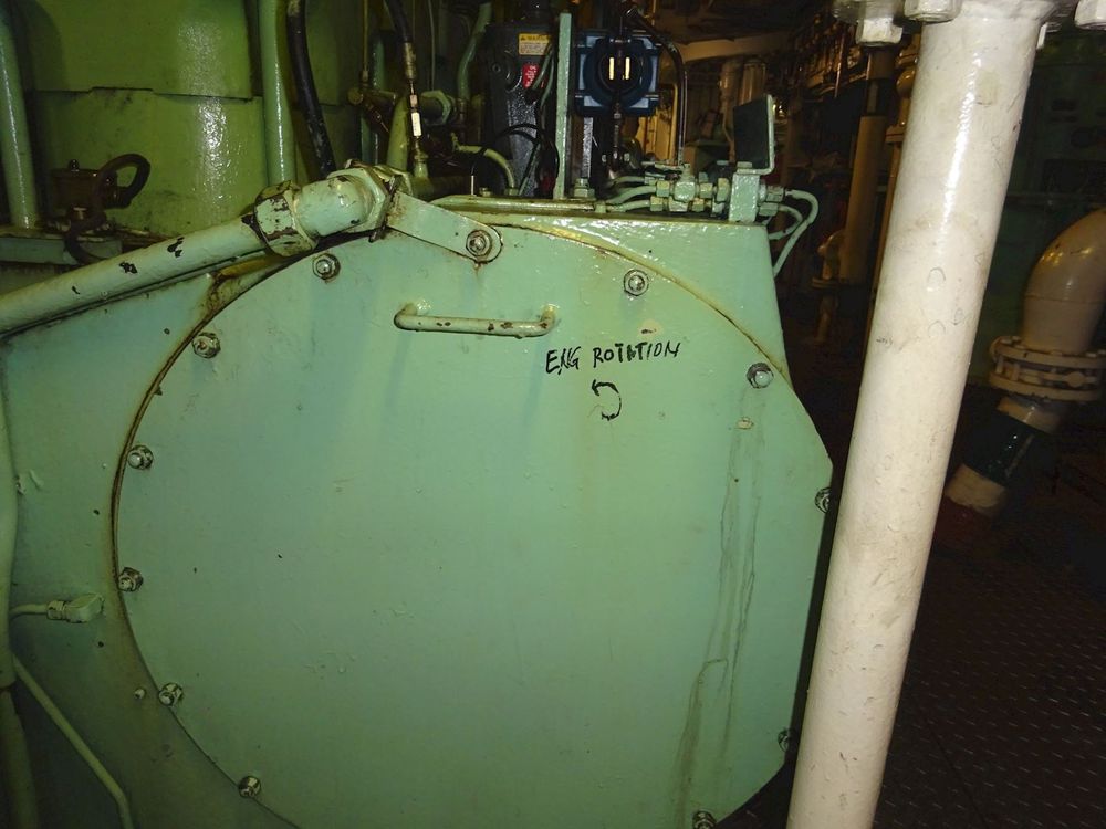 Wichmann 9AXAG Marine Diesel Engine