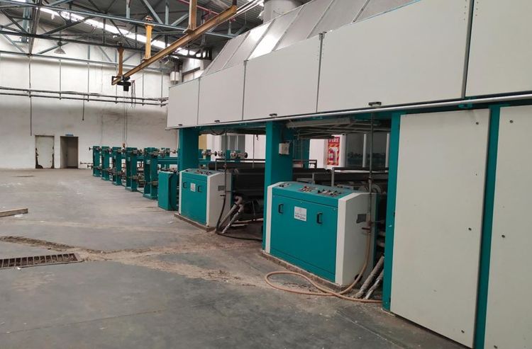 Karl mayer DIrect warping and sizing machine 180 Cm