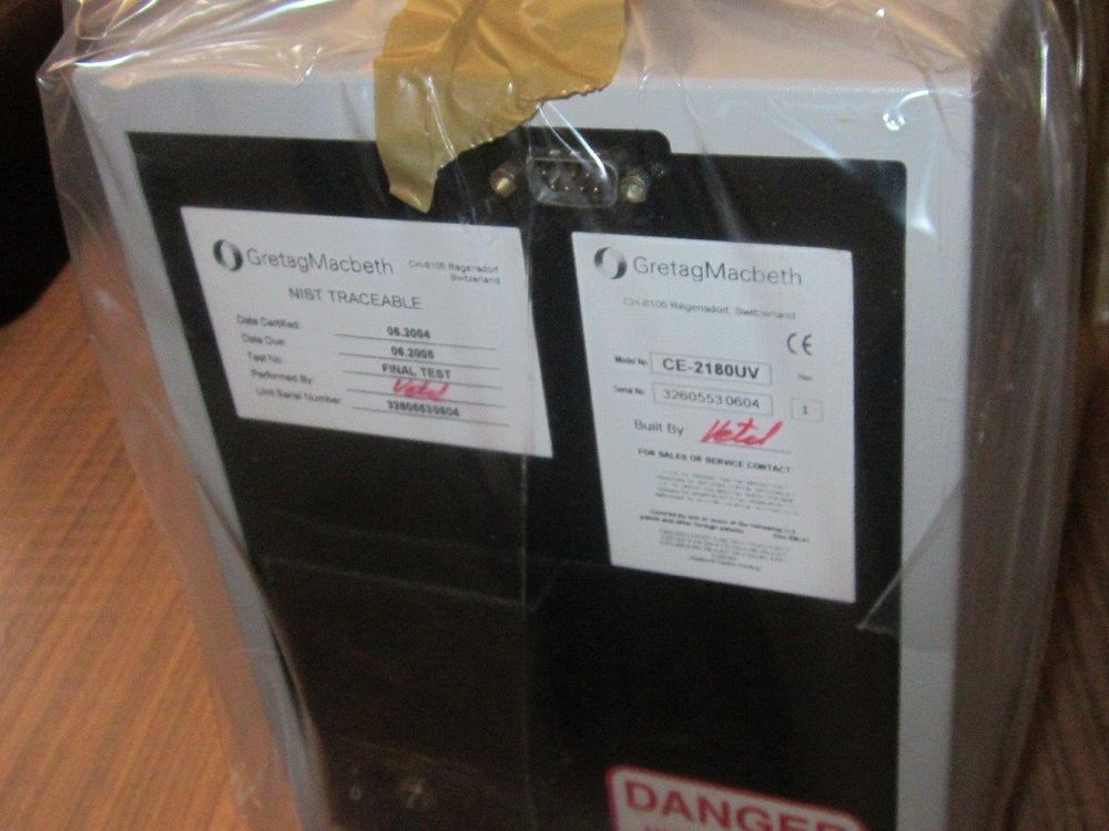 GretagMacbeth Color eye 2180UV Spectrophotometer