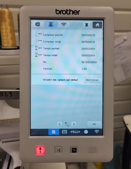 Brother PR 1055 single head