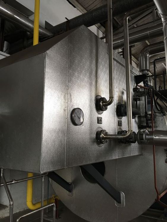 Hoval THSD-I 8000, Steam boiler plant 8 t steam/h (5216 kW)