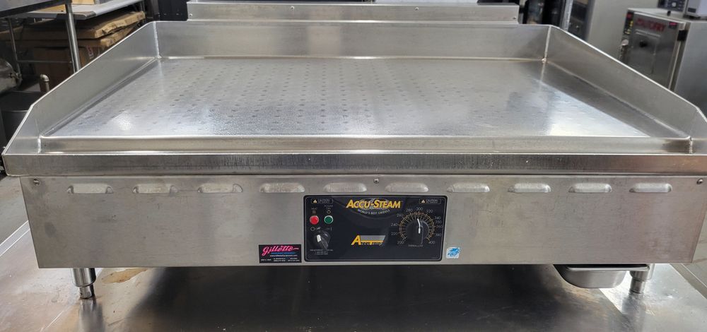 ACCU-STEAM 4' THERMOSTATIC GRIDDLE