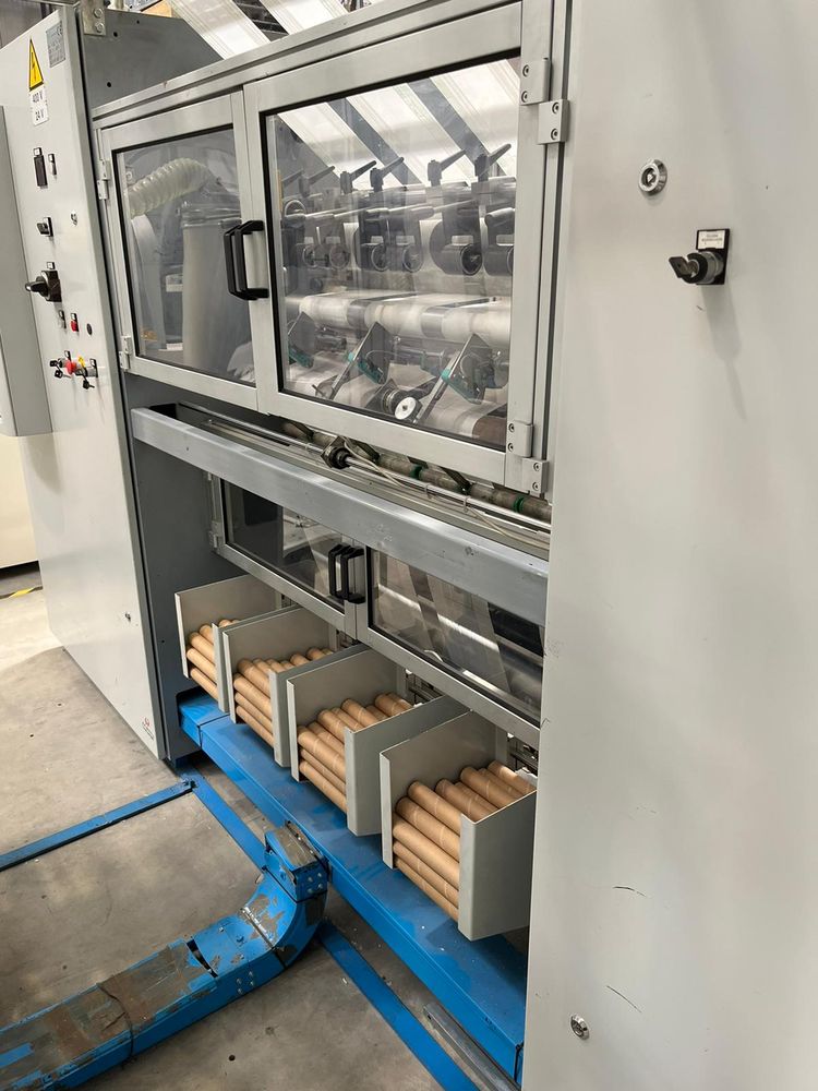 Mobert Roller 110 SHP/ 2M Automatic line for plastic bag making mc 4 lanes