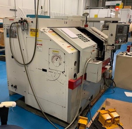 Okuma OSP U100L CNC control with MacMan 6000 rpm ES-L6 CNC Combination ...