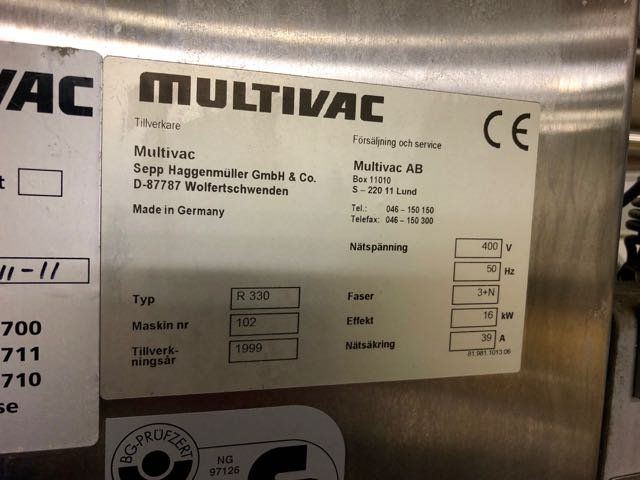 Multivac R 330 110x65x25 mm