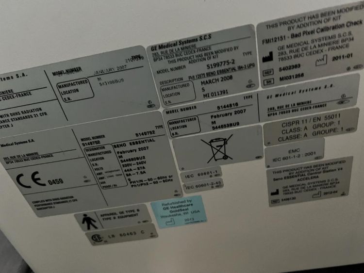 GE Essential 2D Mammo