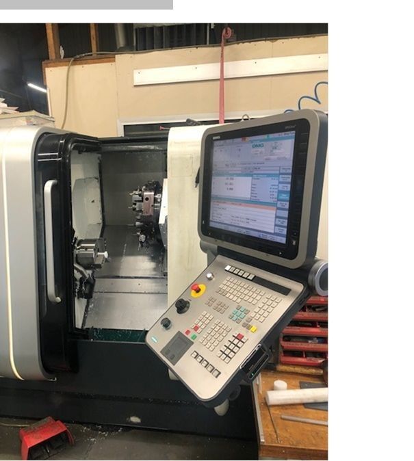 DMG, Gildemeister Control SIEMENS 840 D Variable CTX ALPHA 500 V4 4 Axis