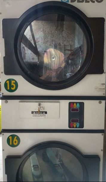 ADC (American Dryer Corporation) Double gas dryer