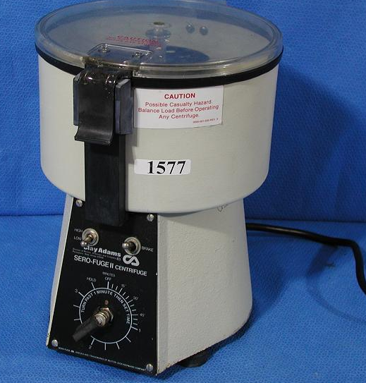 Clay Adams Sero - Fuge II Centrifuge