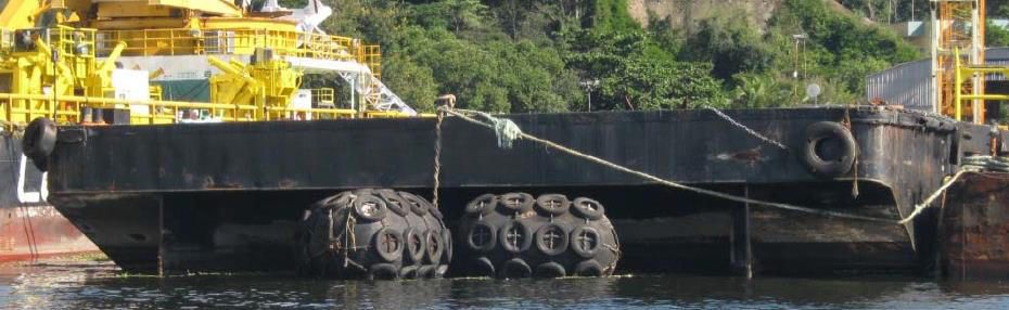 230' x 64' x 14' FLAT DECK BARGE