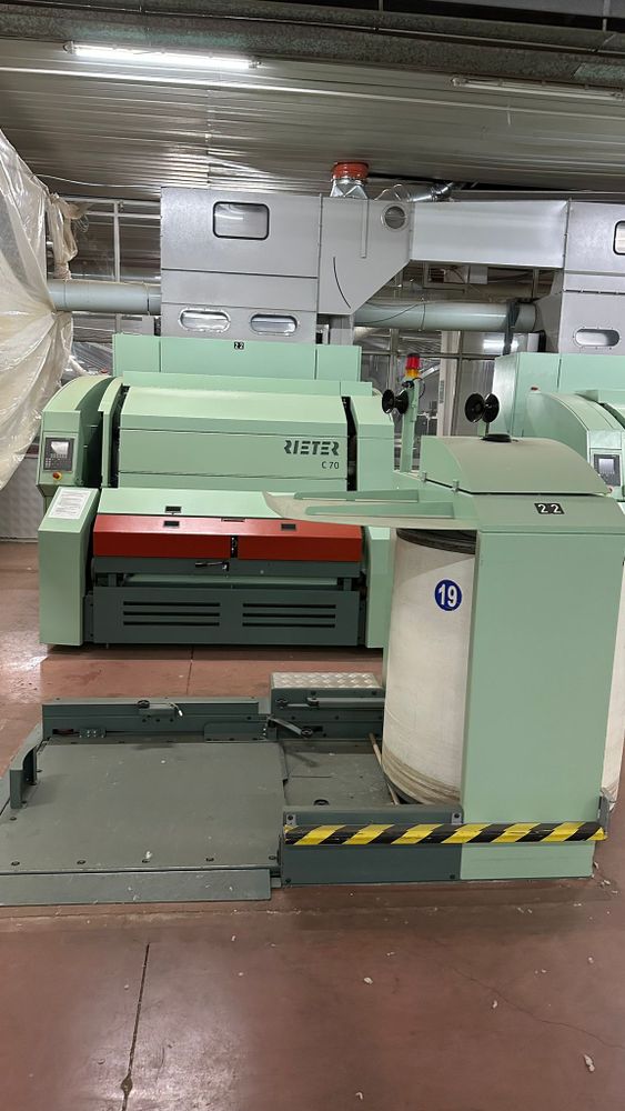 10 Rieter C70 Carding