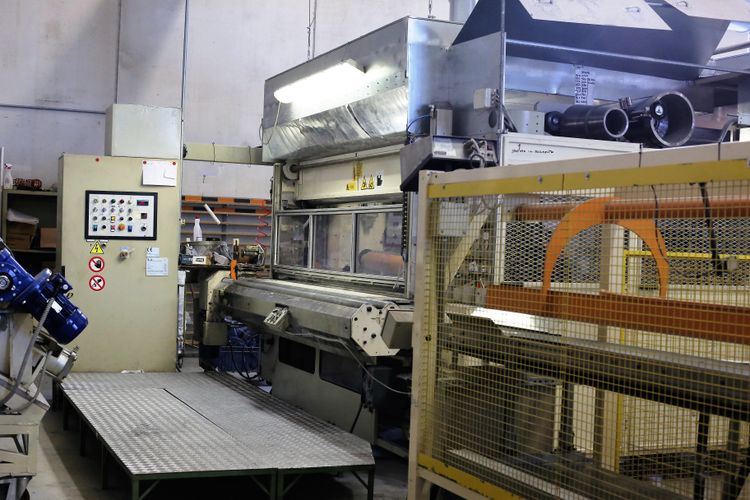 Perini type 702 complete line for industrial tissue rolls