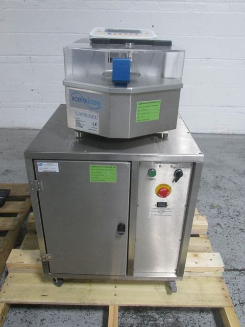 Capsugel Xcelodose 120 00,0,1,2,3 and 4 Capsule Filler